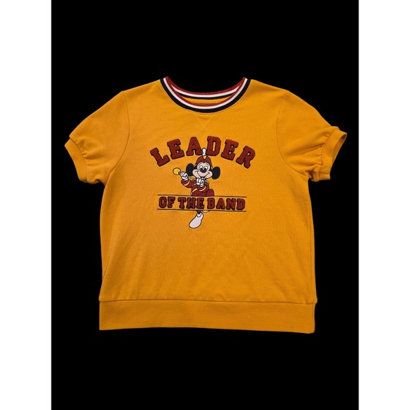 Disney | Tops | Disney Mickey Mouse Leader Of The Band Short Sleeve ...